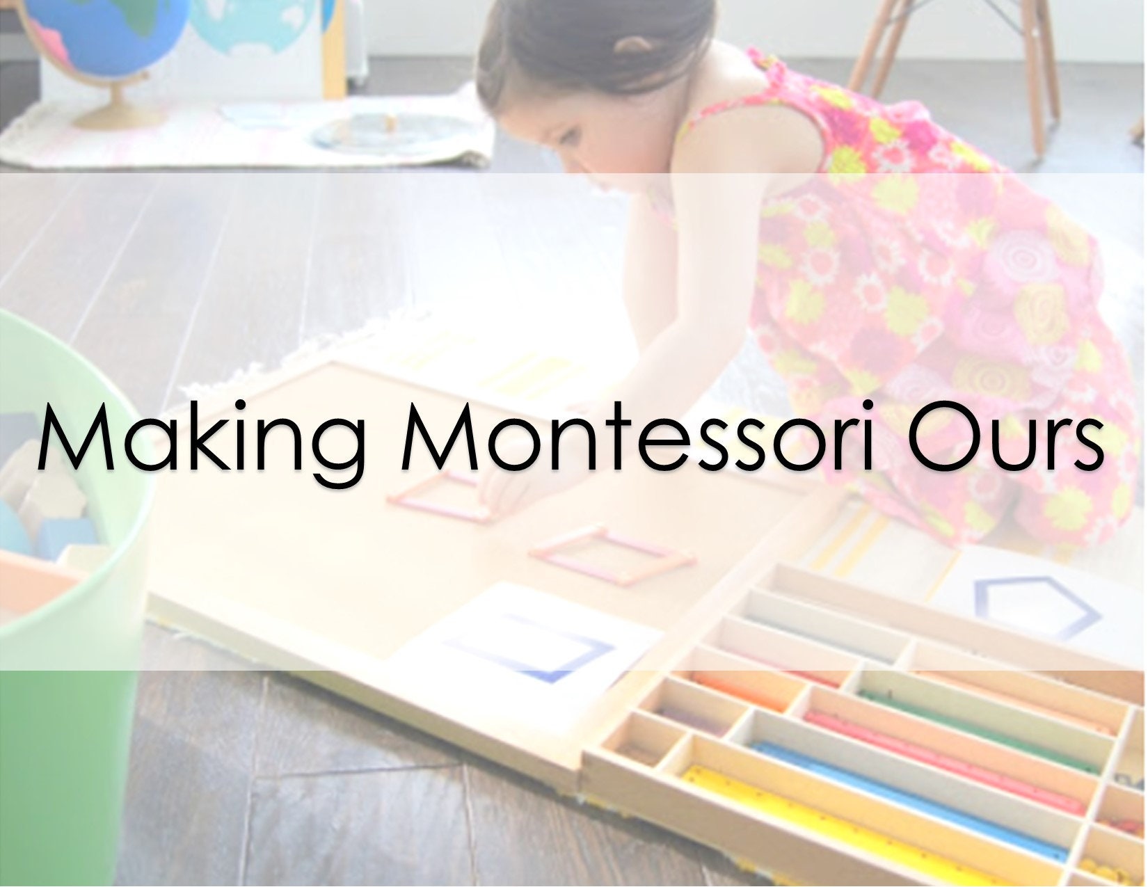 Montessori Geometry Sticks Material PDF - Etsy