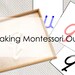 Montessori Pink, Blue & Green Series Sandpaper Letter Tracing Print ...