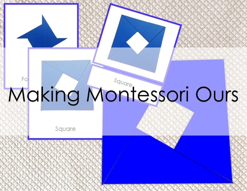 Montessori Geometry Star Formations Material, Blue Rectangle Box, PDF ...