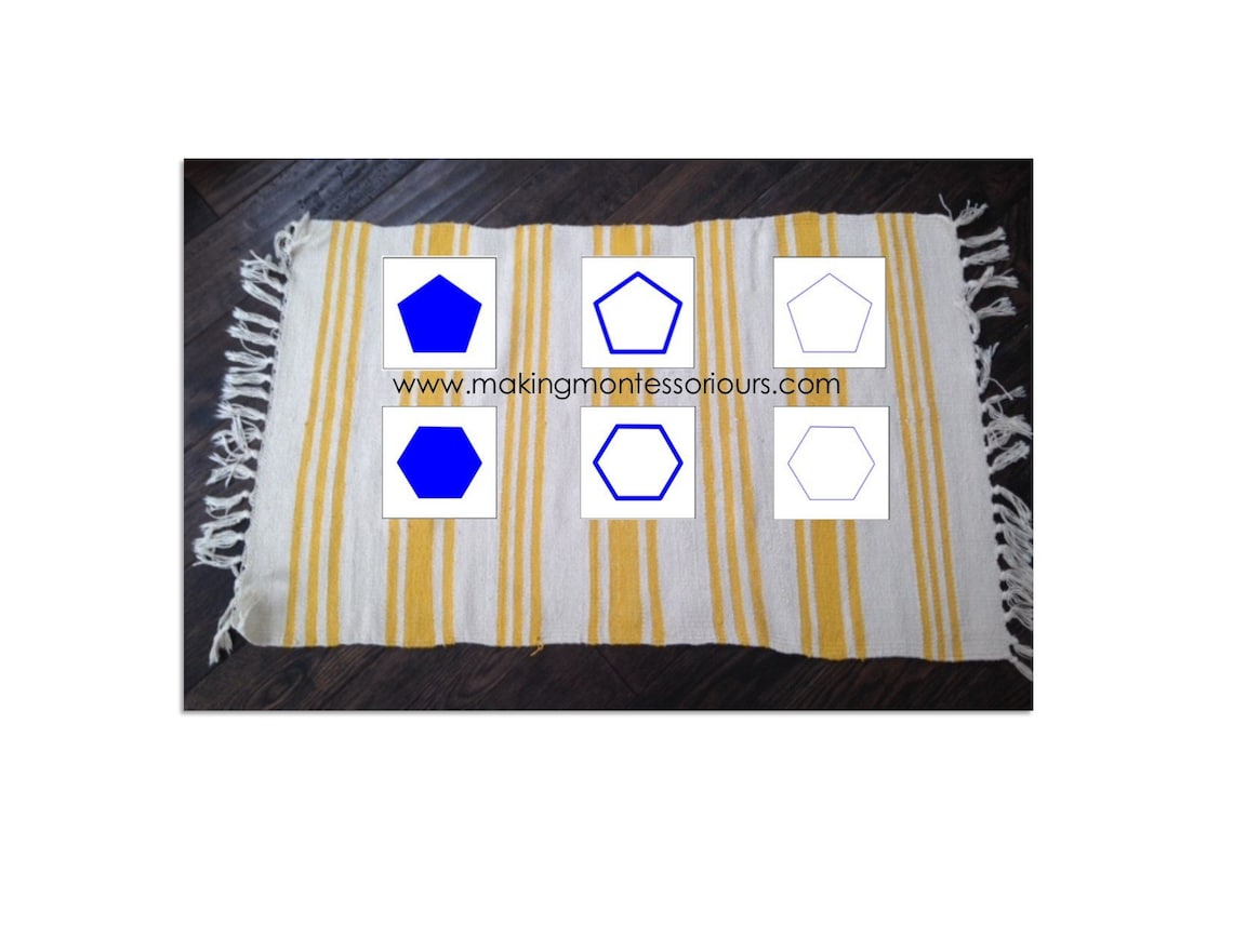 Montessori Geometric Cabinet Collection PDF Geometry at Home - Etsy