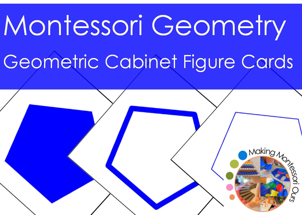 Montessori Geometric Cabinet Collection PDF, Geometry at Home - Etsy