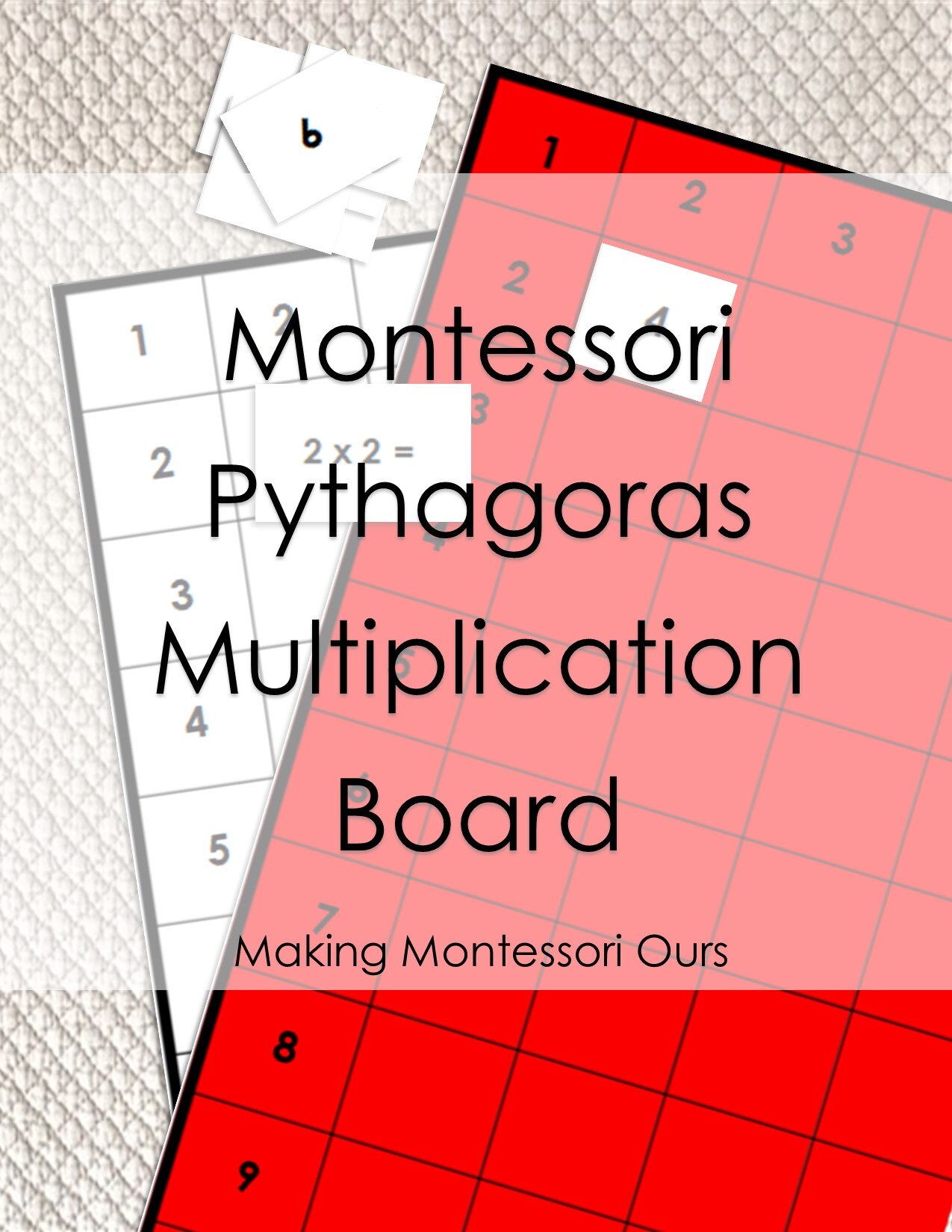 Montessori Pythagoras Multiplication Board Package PDF - Etsy Canada