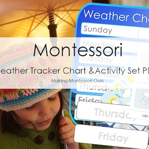 Complete Montessori Seasons & Weather Learning Activity Set PDF - Etsy