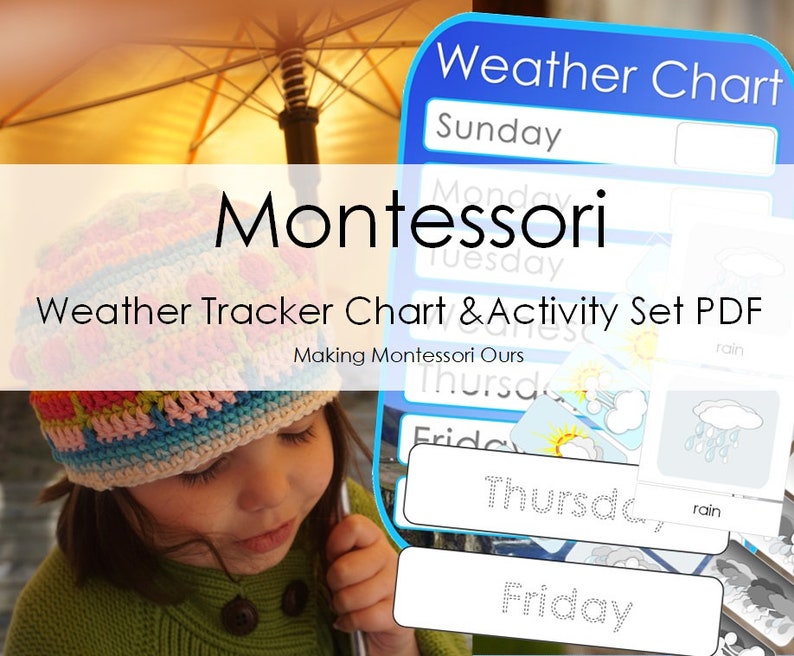 Complete Montessori Seasons & Weather Learning Activity Set - Etsy