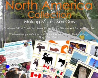 Flag of North America, Blackline Masters, 43 Countries of North America ...