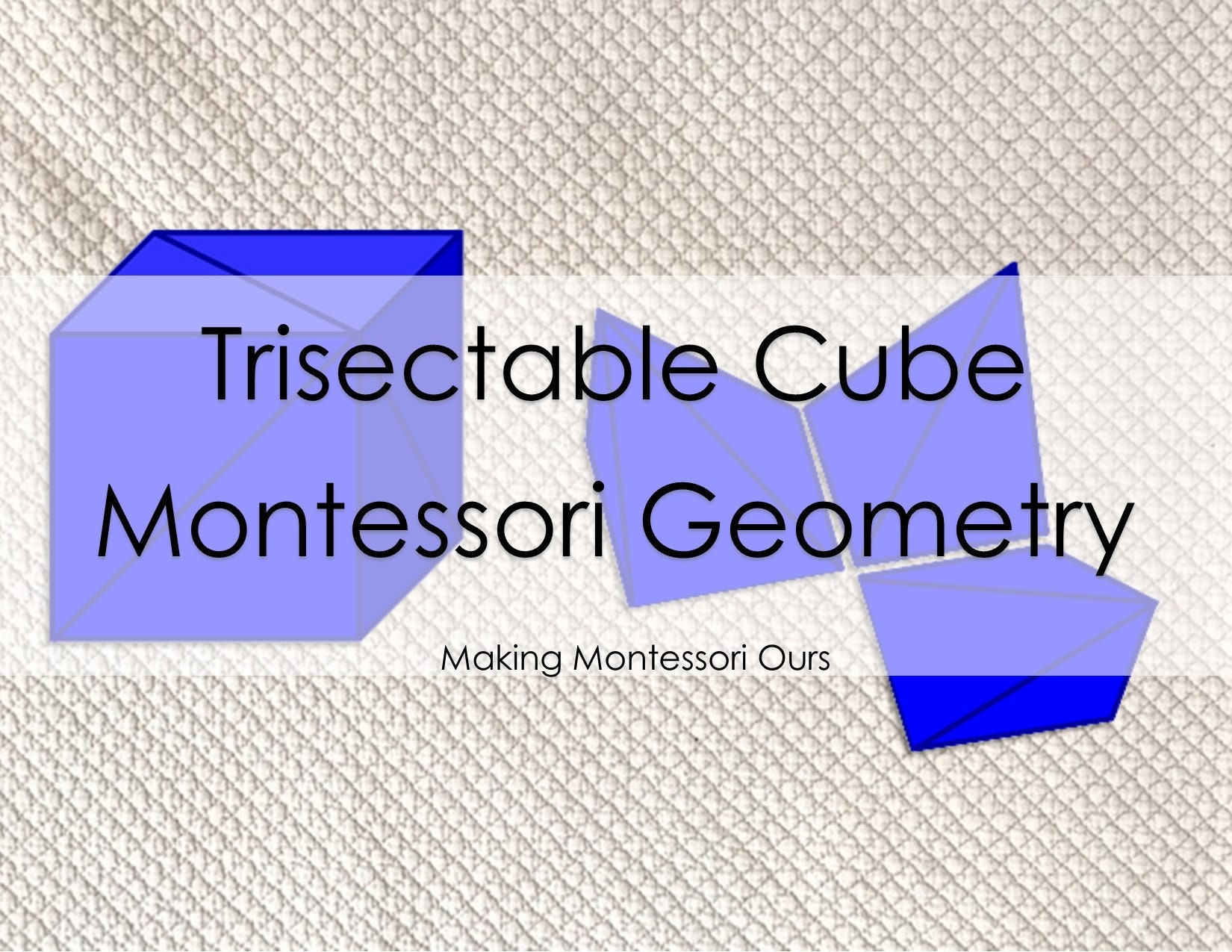 Montessori Foldable Geometric Figures PDF /geometry - Etsy