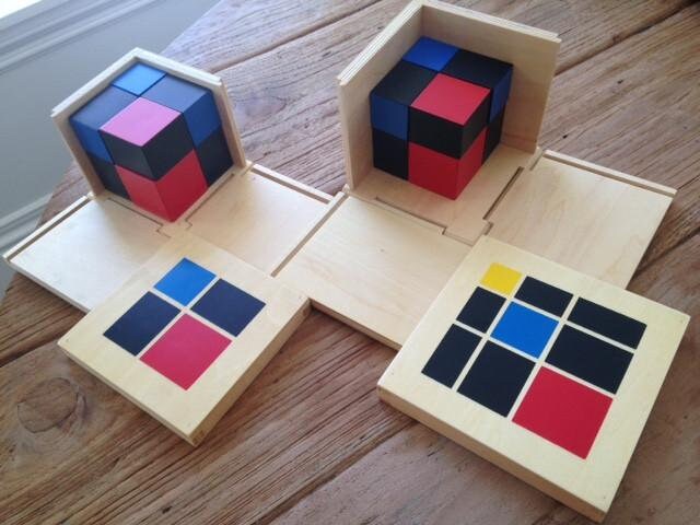 Montessori Binomial & Trinomial Cube Labels and Equations, PDF - Etsy