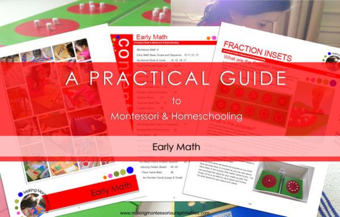 Montessori Early Math A Practical Guide to Montessori & Homeschooling ...