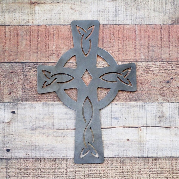 Metal Celtic Cross Wall Art - Etsy