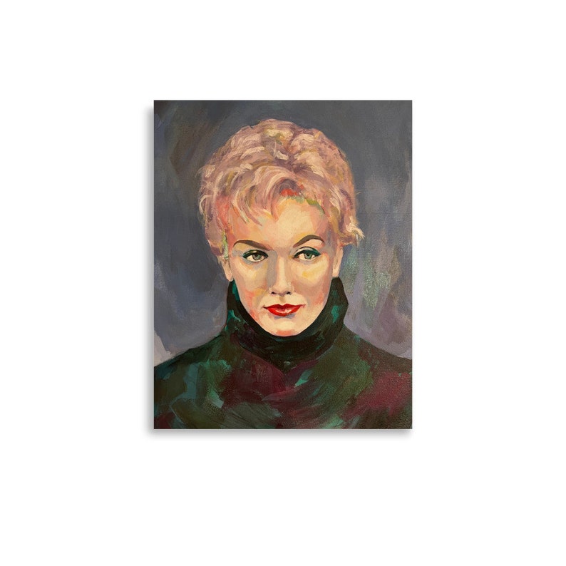 Kim Novak Art Print, Wall Décor - Etsy