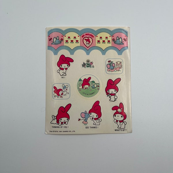 Melody Stickers - Etsy