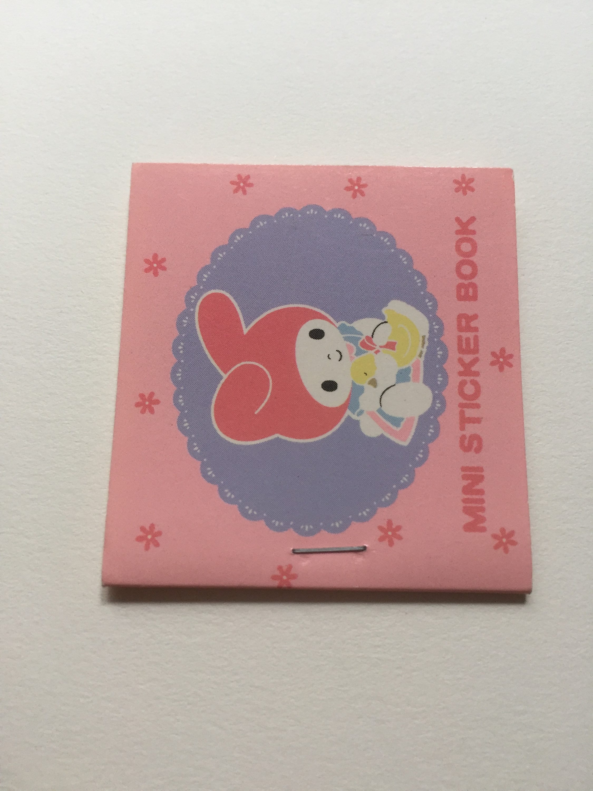 Vintage Sanrio MY MELODY Mini Sticker Book 1989 - Etsy