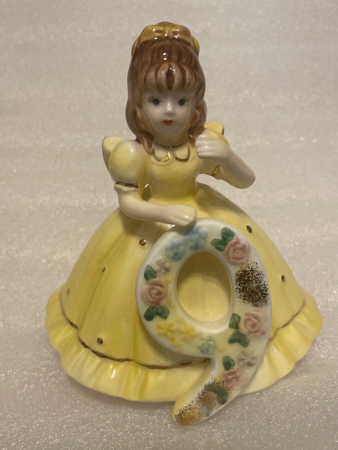 1990 Geo. Lefton Birthday Girl Figurines - Various Ages - Etsy