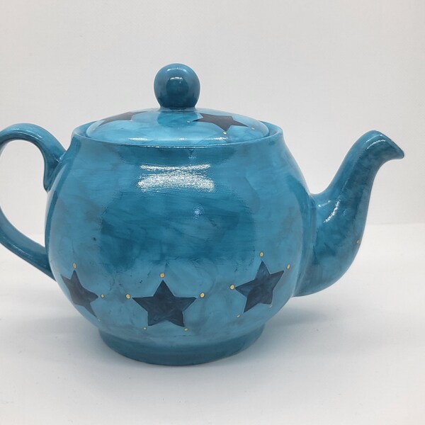 Turquoise Teapot - Etsy UK