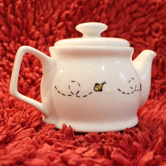 Bumblebee Two Cup Teapot | Etsy