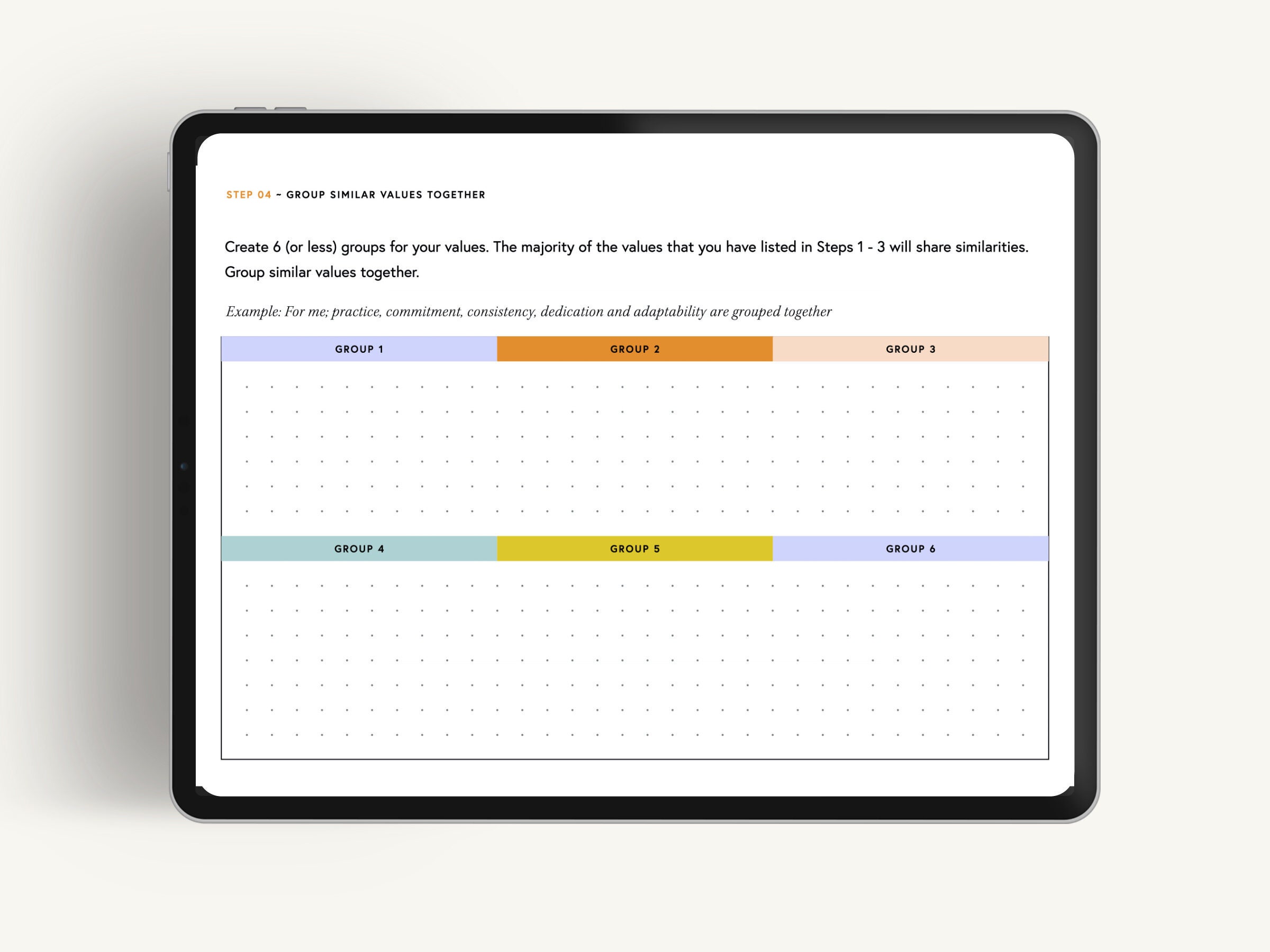 Aligned Goal Setting & Planning Templates / Minimalist Journal Template ...