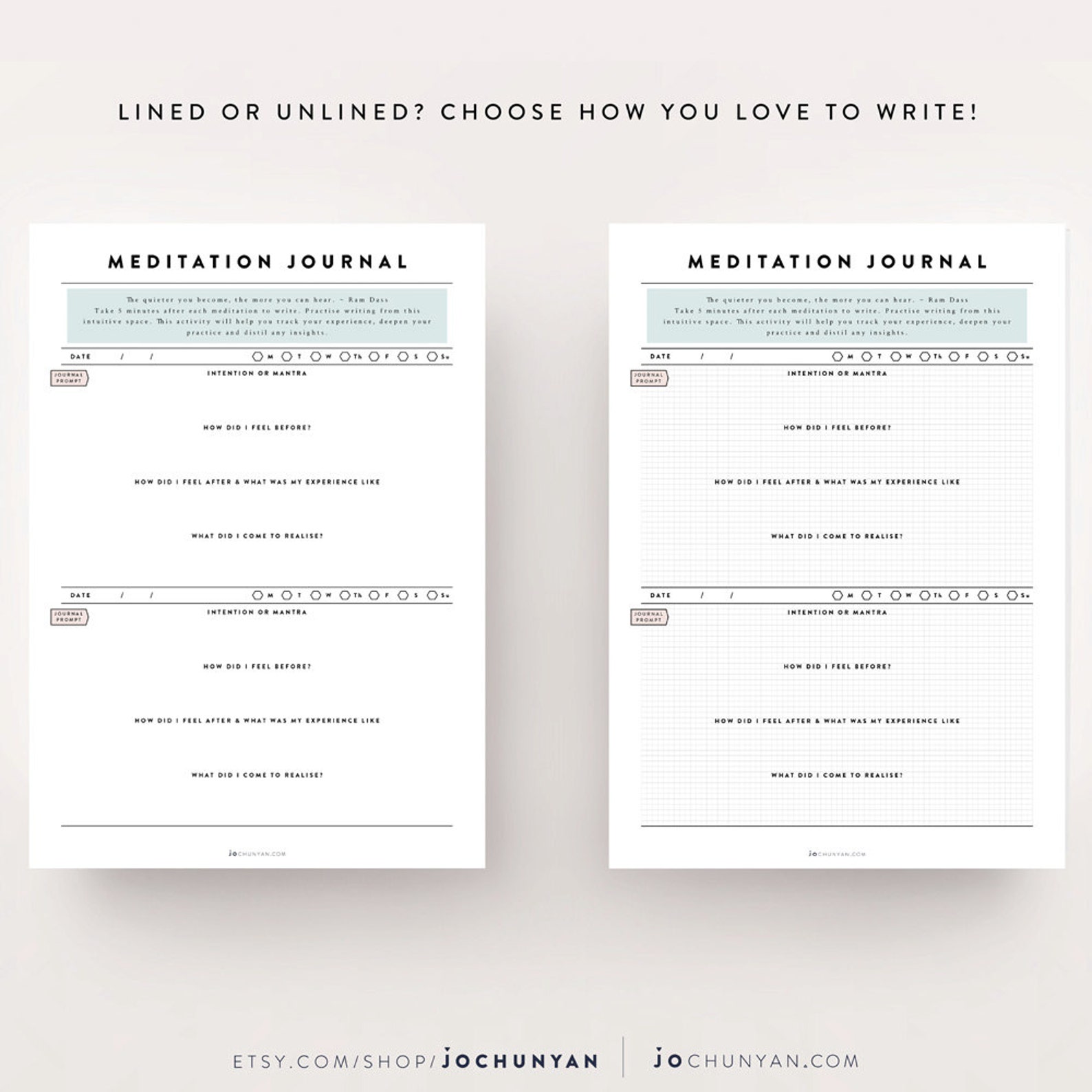 Meditation Kit / Guided Meditation, Meditation Diary, Meditation ...