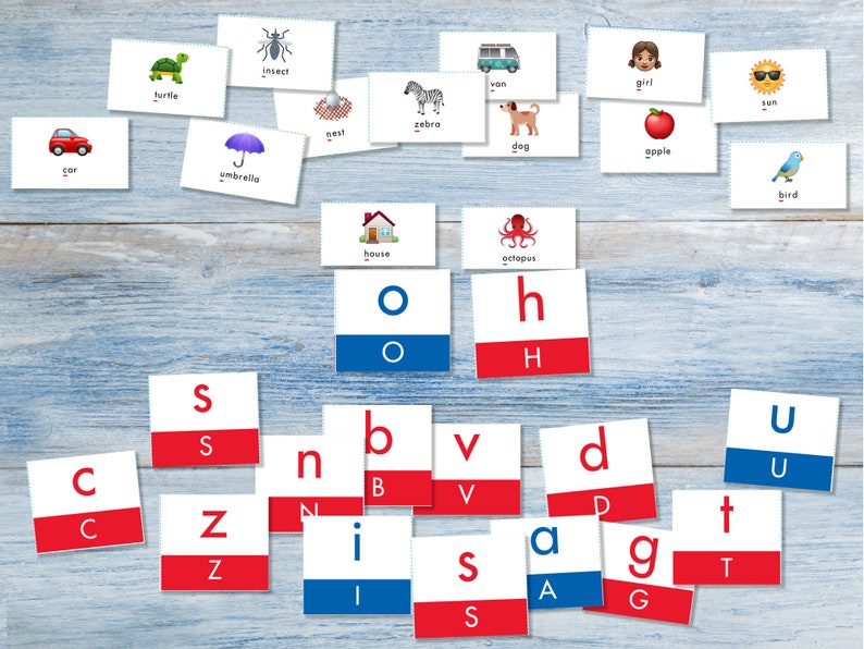 Super Alphabet Flash Cards | Teach Letters and Reading | Fun Emojis Cue ...