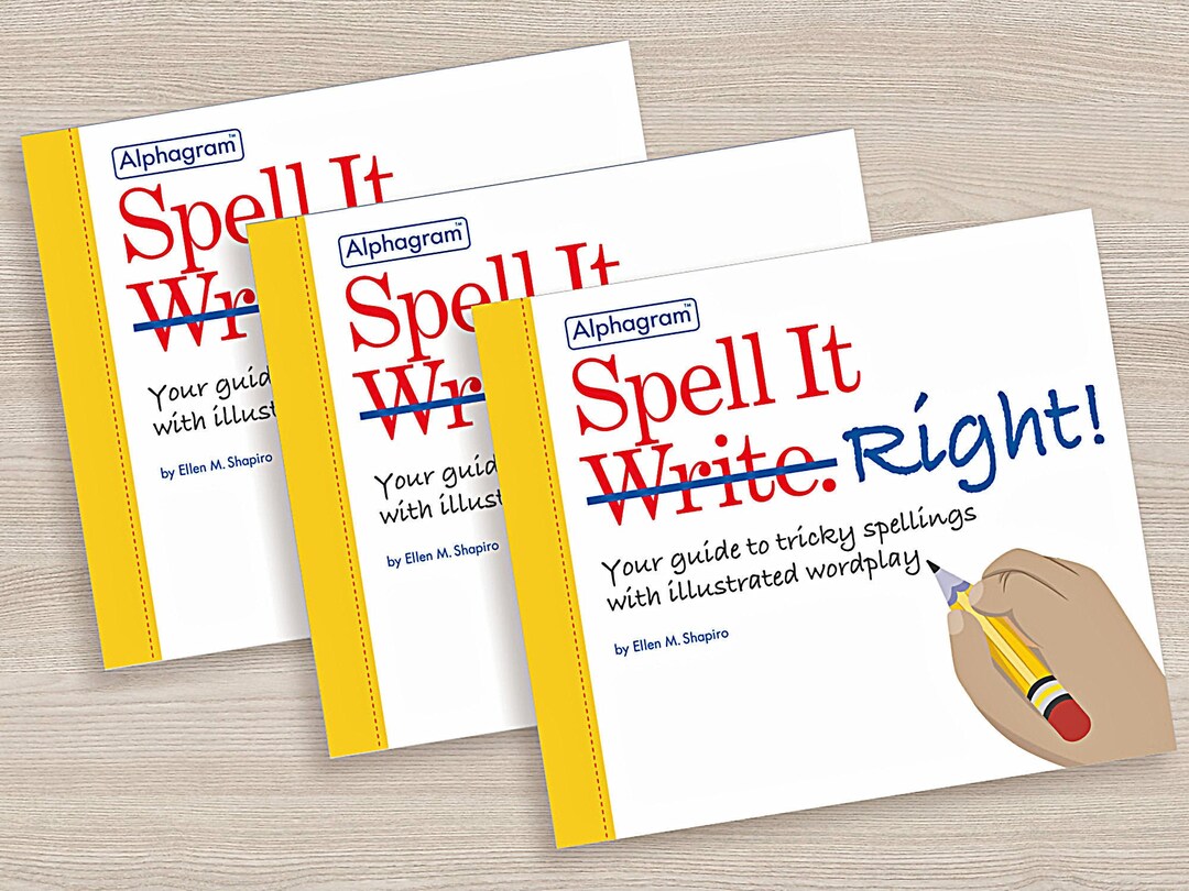 Spell It Right Booklet | Homophones and Tricky Spellings - Etsy