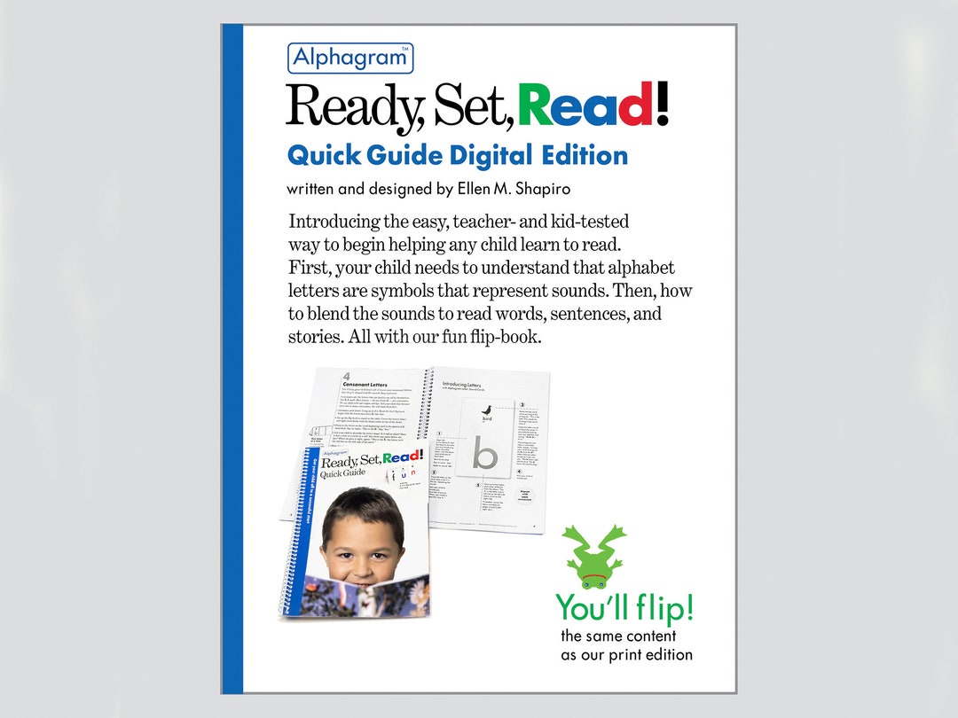 Downloadable Ready, Set, Read! Quick Guide | PDF | Letter-sounds ...