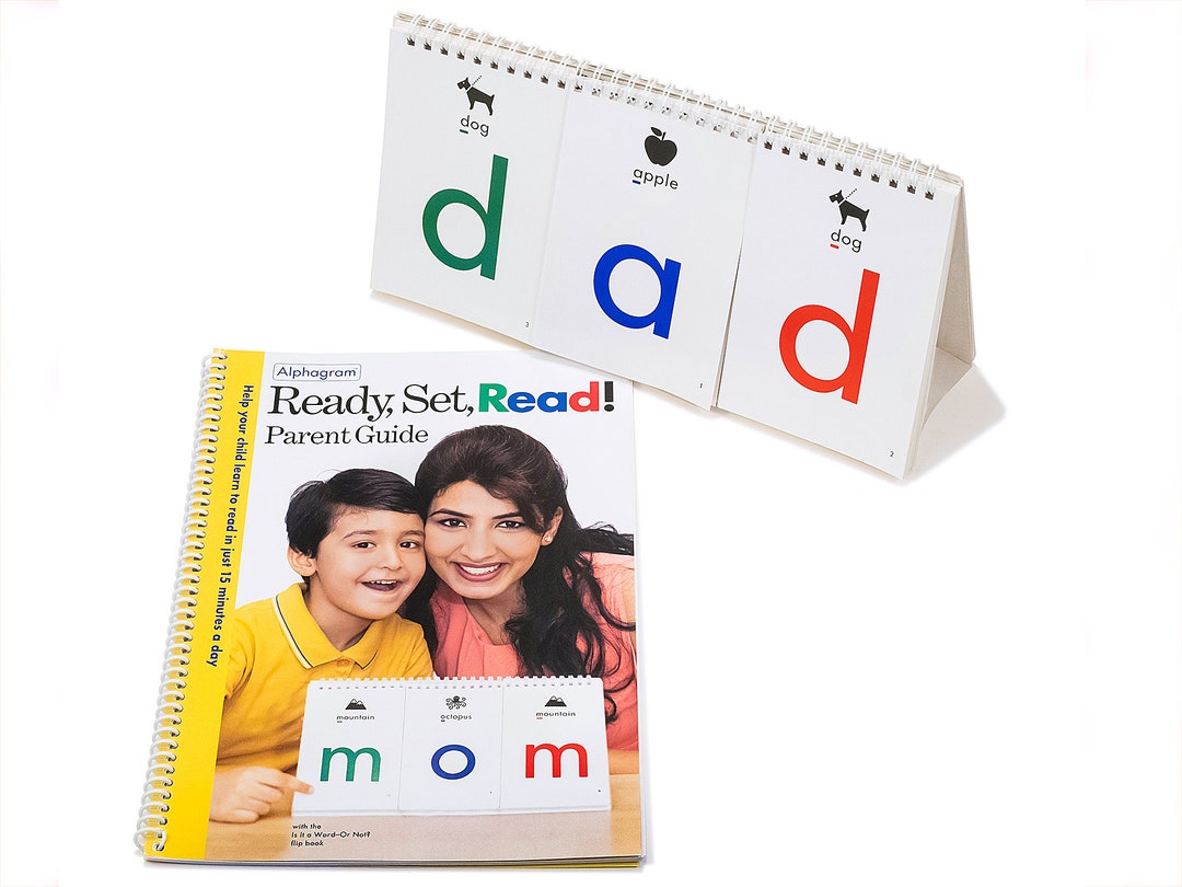 Learn to Read Set | Alphagram Parent Guide, Flashcards & Flip Book - Etsy