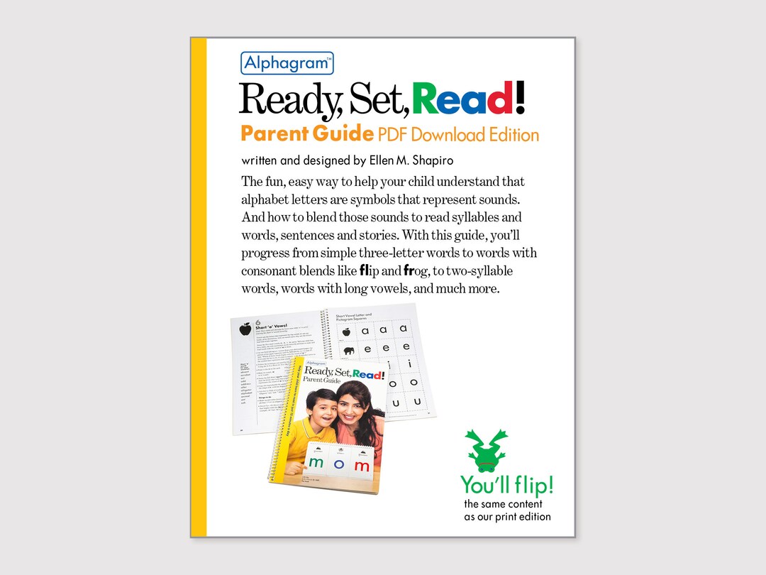 Downloadable Ready, Set, Read! Parent Guide | PDF | Teach Reading ...