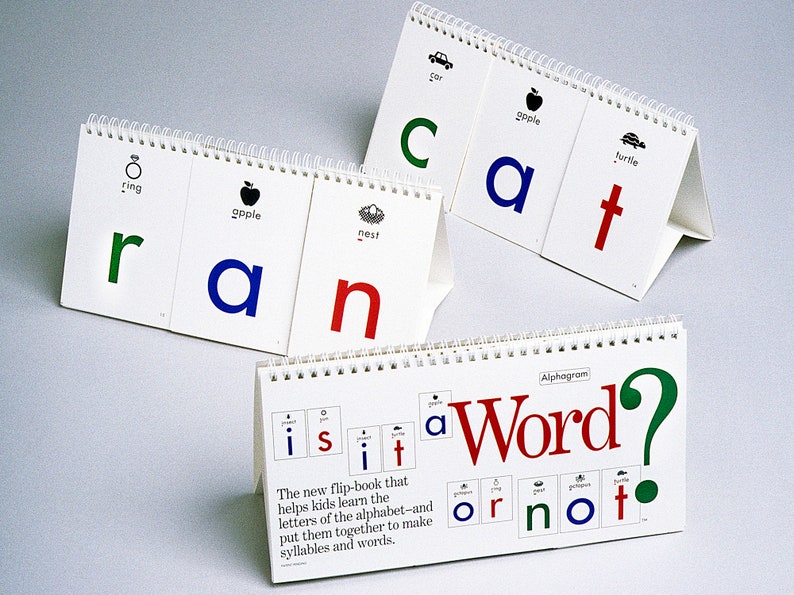 CVC Words and Syllables Flip Book – Phonics, Blending, Early Reading - Etsy