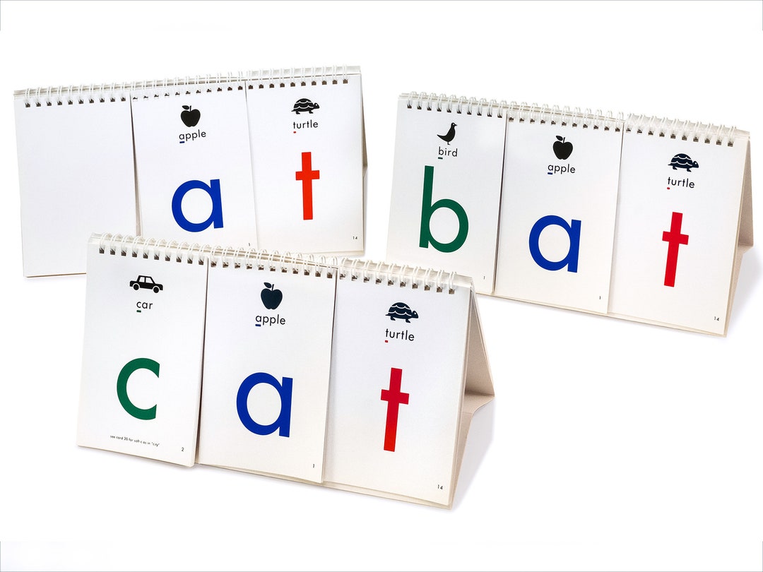CVC Words and Syllables Flip Book – Phonics, Blending, Early Reading - Etsy
