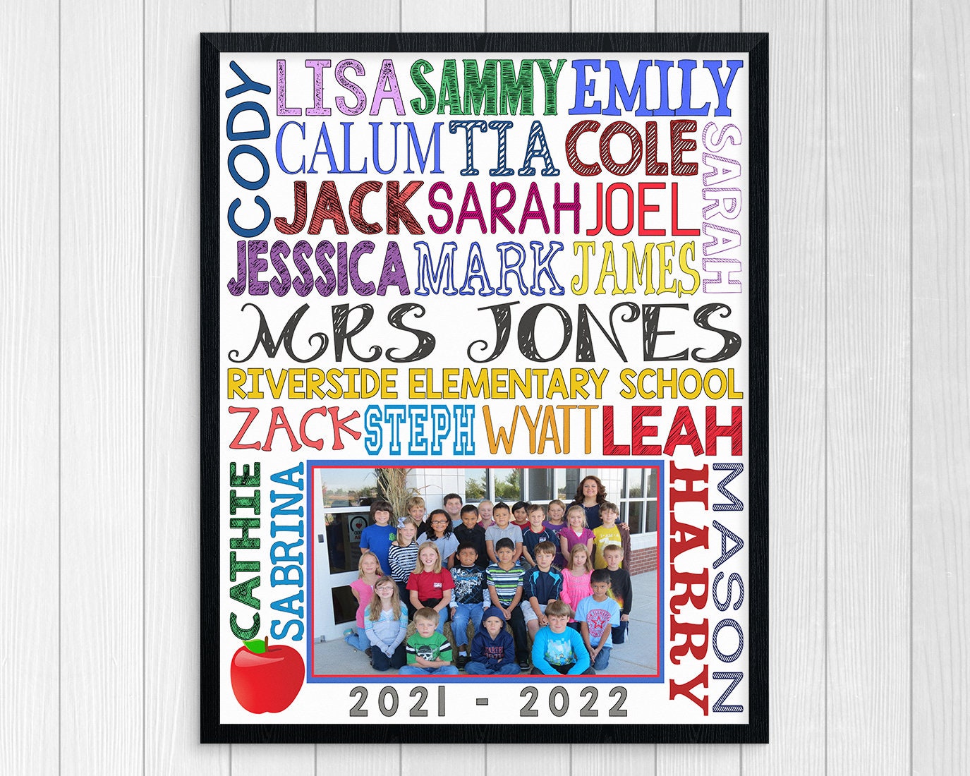 TEACHER APPRECIATION GIFT for Teacher Class Photo Gift End - Etsy