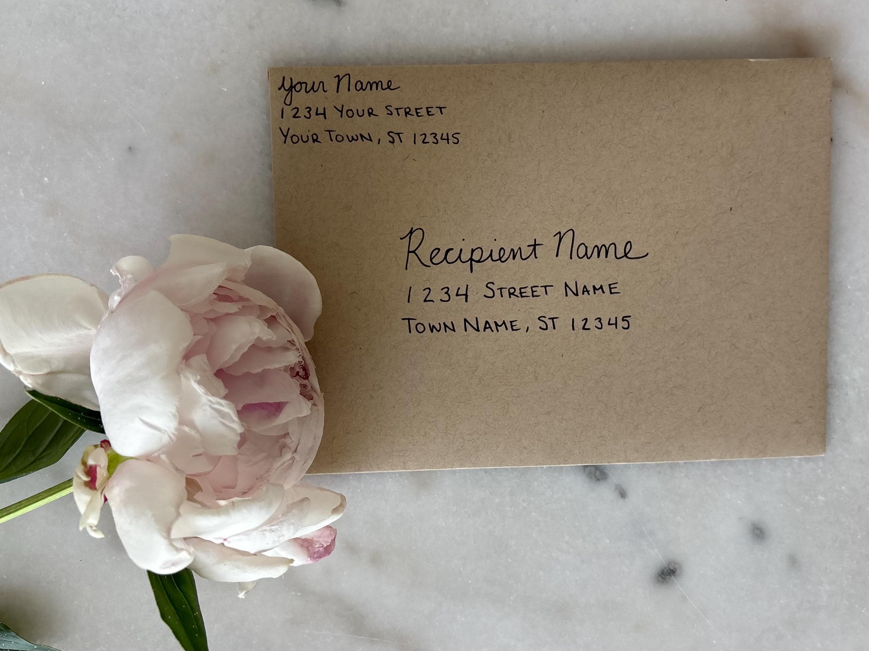 Handwritten Envelope Addressing - Etsy