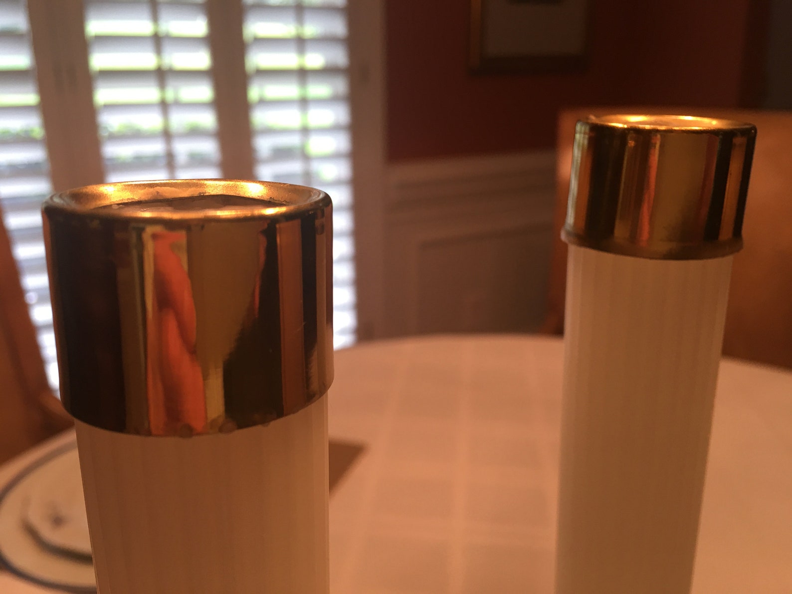 Brass Candleholders/candles/snuffer/candle Caps - Etsy
