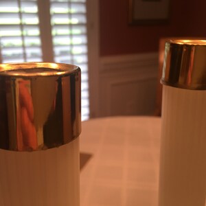 Brass Candleholders/candles/snuffer/candle Caps - Etsy