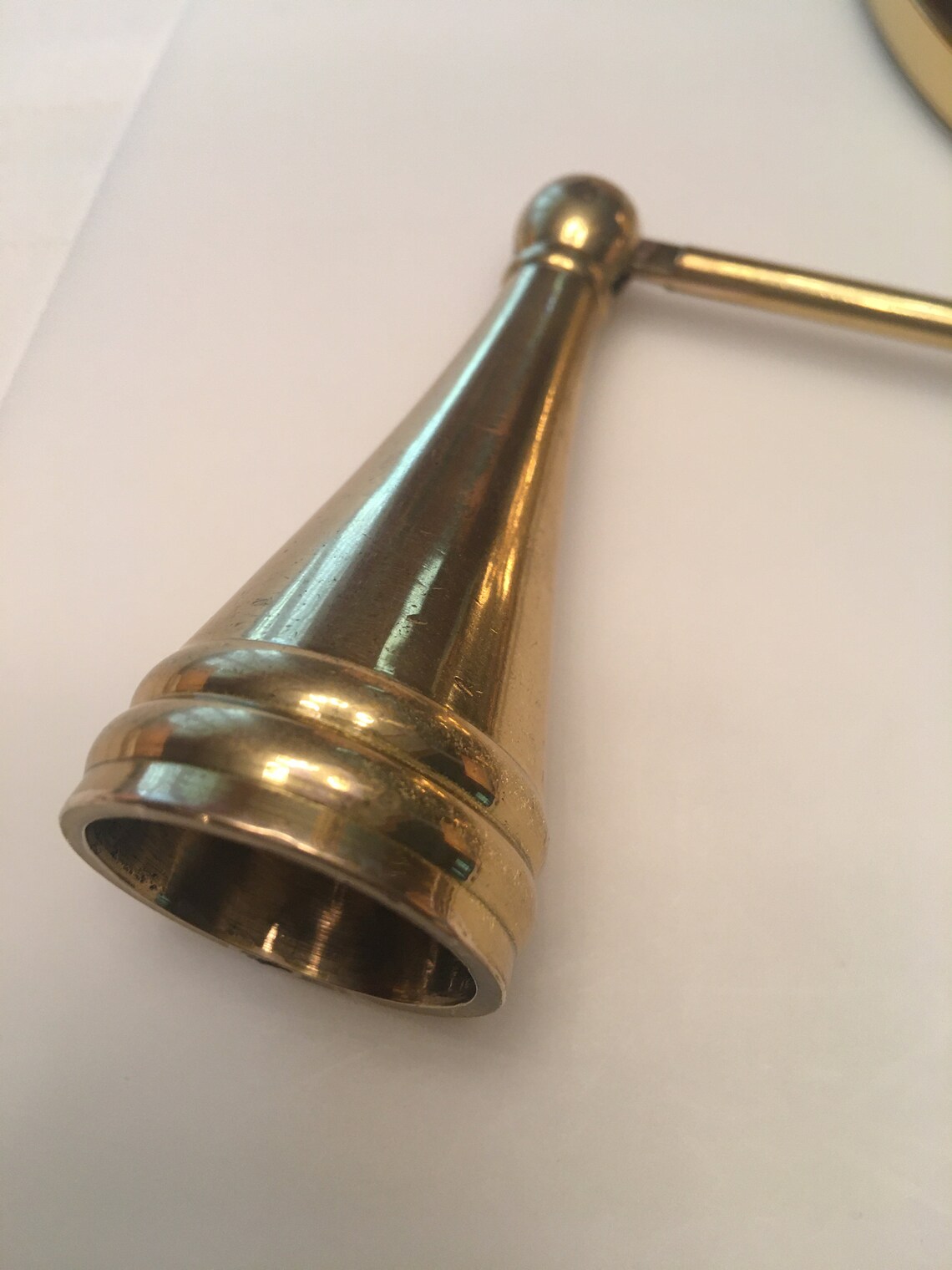 Brass Candleholders/candles/snuffer/candle Caps - Etsy