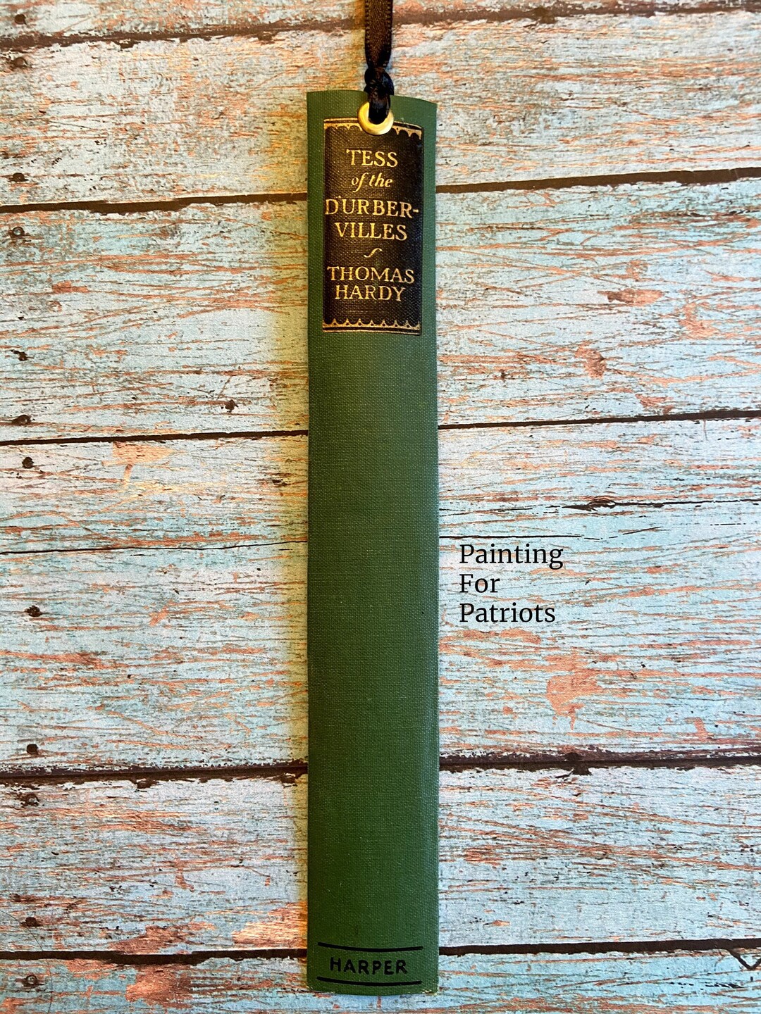 Handmade Bookmark Tess of the D'urbervilles by Thomas Hardy Literary ...