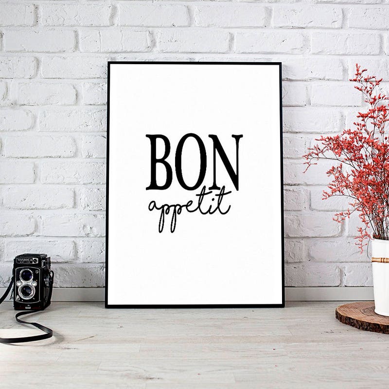 Bon Appetit Sign - Etsy