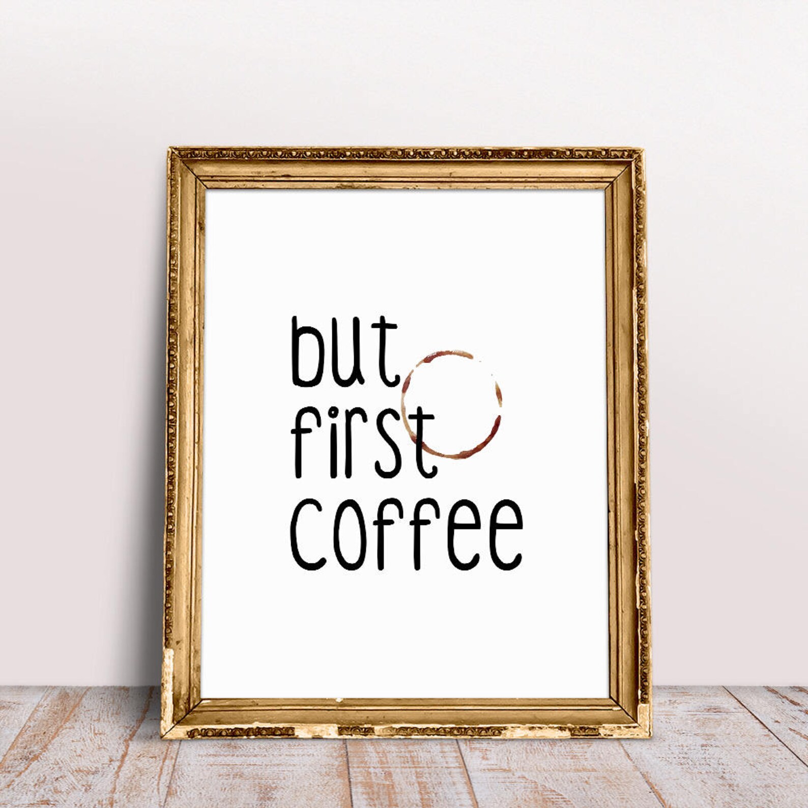 But First Coffeekitchen Decorcoffeeprintable Wall | Etsy