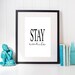 Stay Awhile Print,printable Wall Art,digital Download,stay Awhile Sign ...