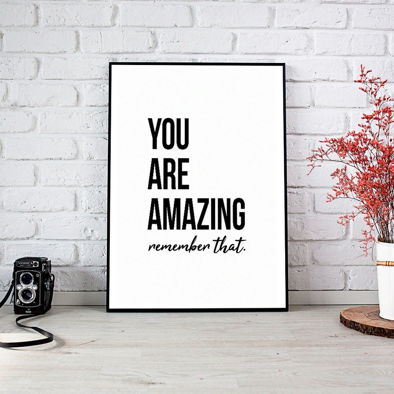 You Are Amazing - Etsy