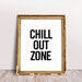 Chill Out Zone Dorm Decordecorwall Decortrendingart - Etsy