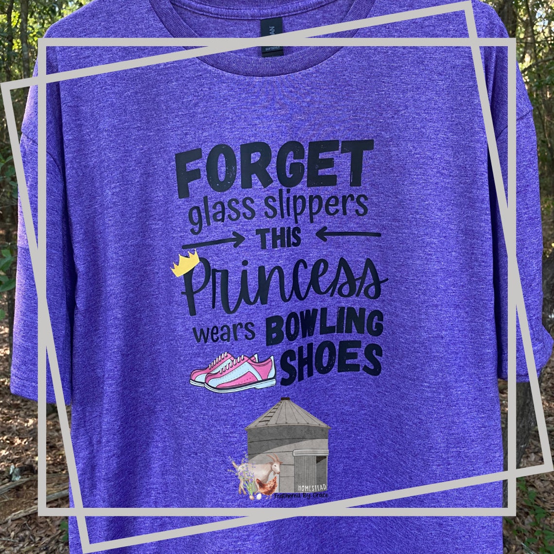 This Princess Wears Bowling Shoes PNG - Etsy