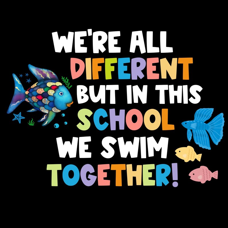 We're All Different PNG - Etsy