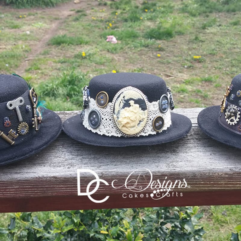 Steampunk Mini Hat - Etsy