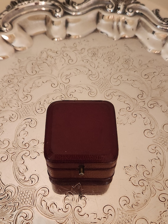 RARE Antique Chaumet Ring Presentation Box - Gem