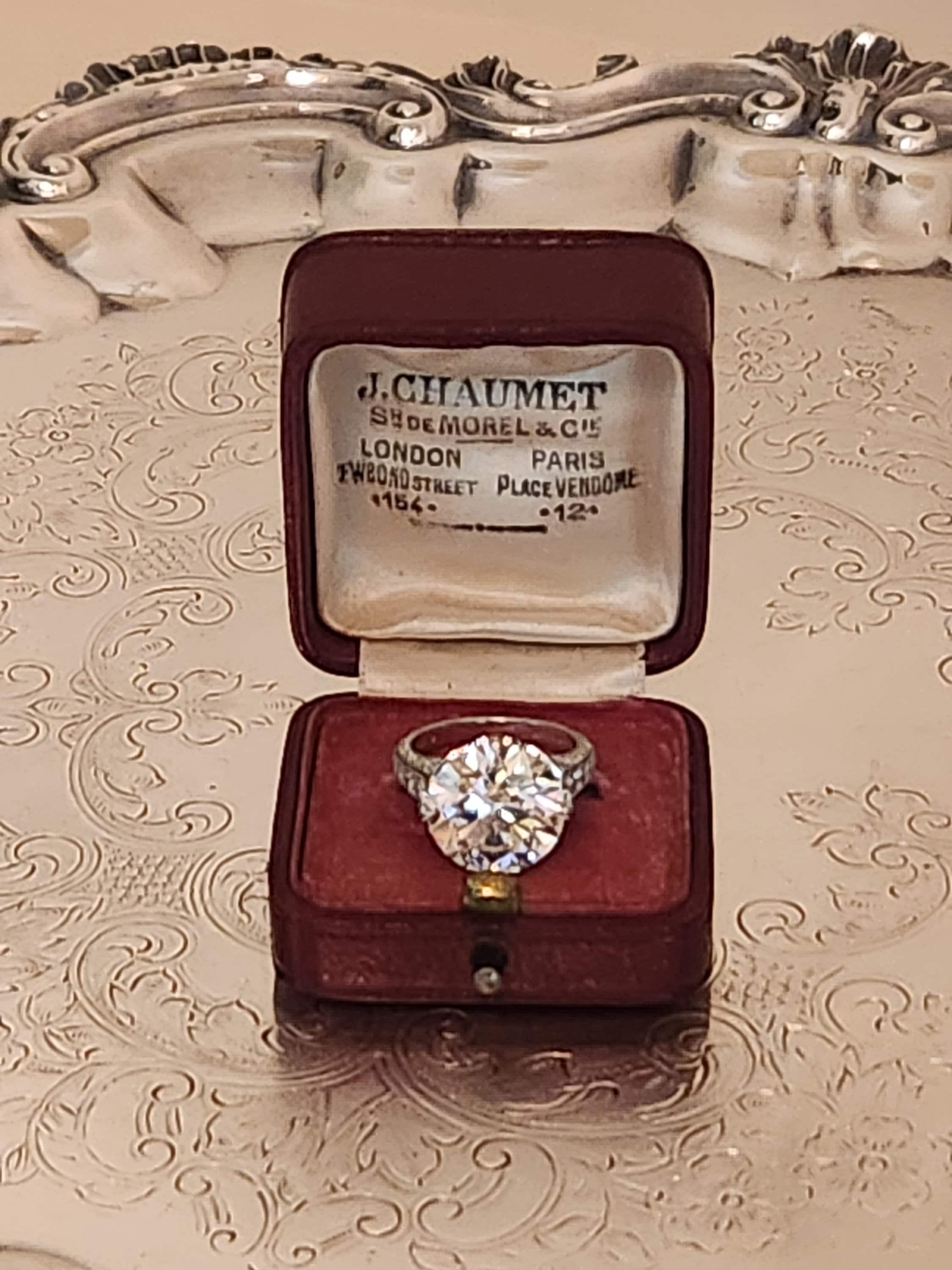 RARE Antique Chaumet Ring Presentation Box - Etsy