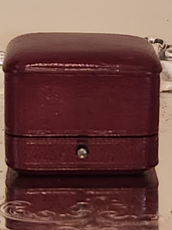 RARE Antique Chaumet Ring Presentation Box - Gem