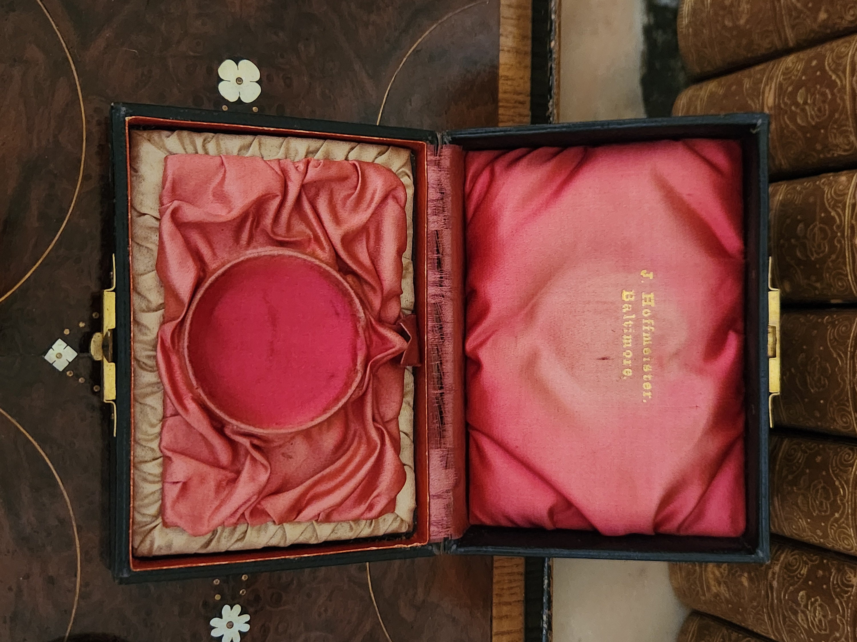 Antique Pocket Watch Presentation Box - Etsy