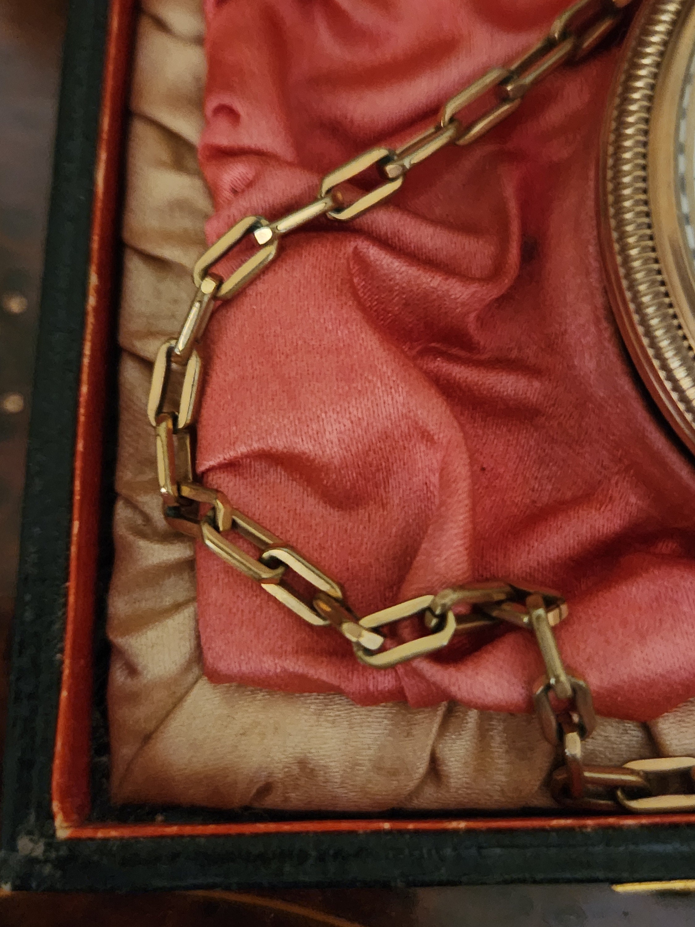 Antique Pocket Watch Presentation Box - Etsy