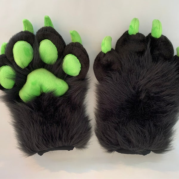 Black Fursuit Paws - Etsy