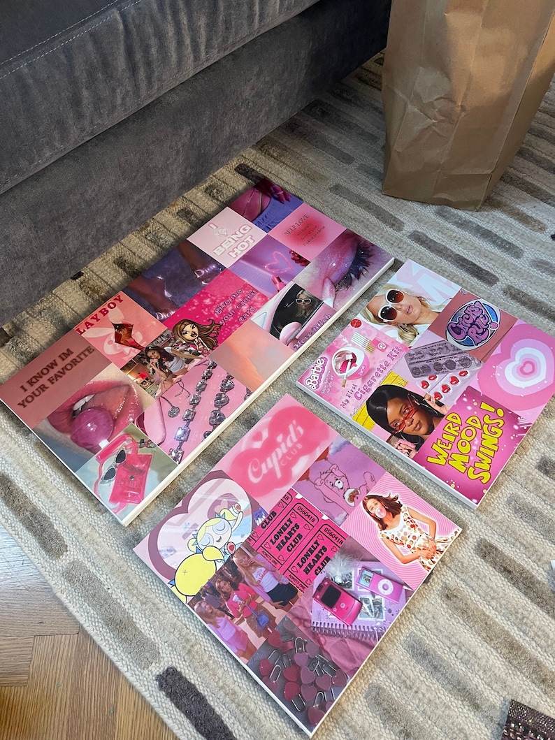 Y2K Collage Posters - Etsy