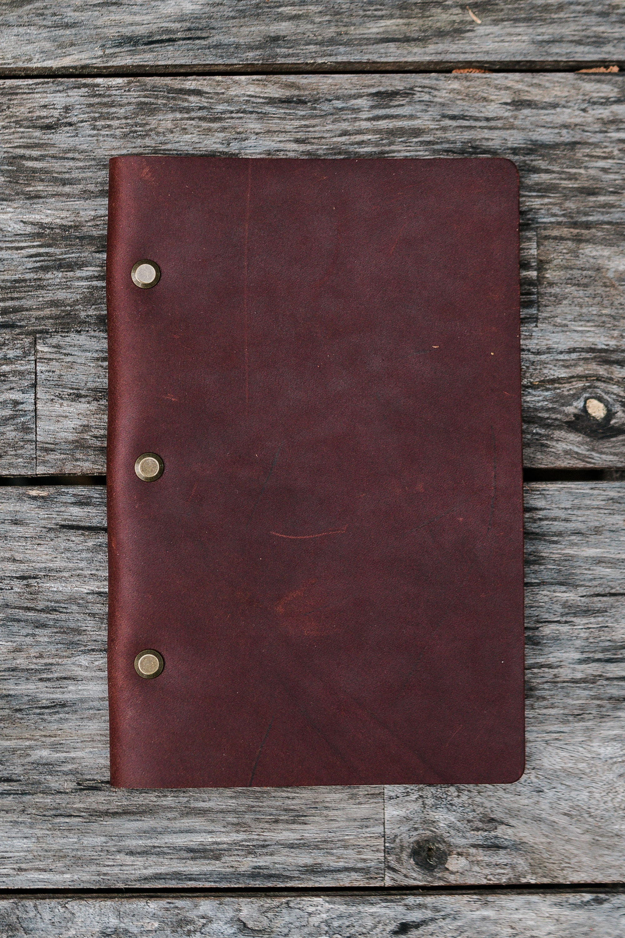 Refillable Leather Journal, Personalized Travel Gift, Refillable ...